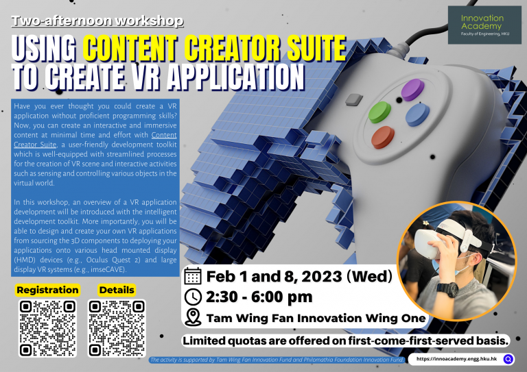 Workshop on Content Creator – Innovation Academy