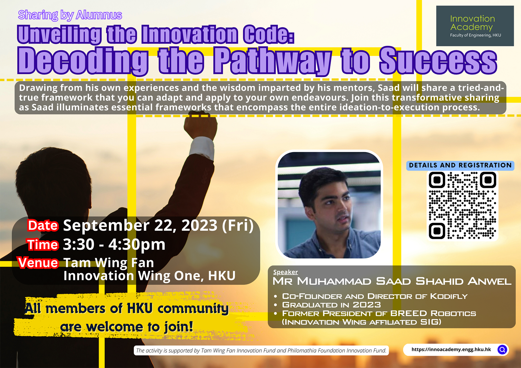 Sharing by Mr Muhammed Saad Shahid Anwel – Innovation Academy