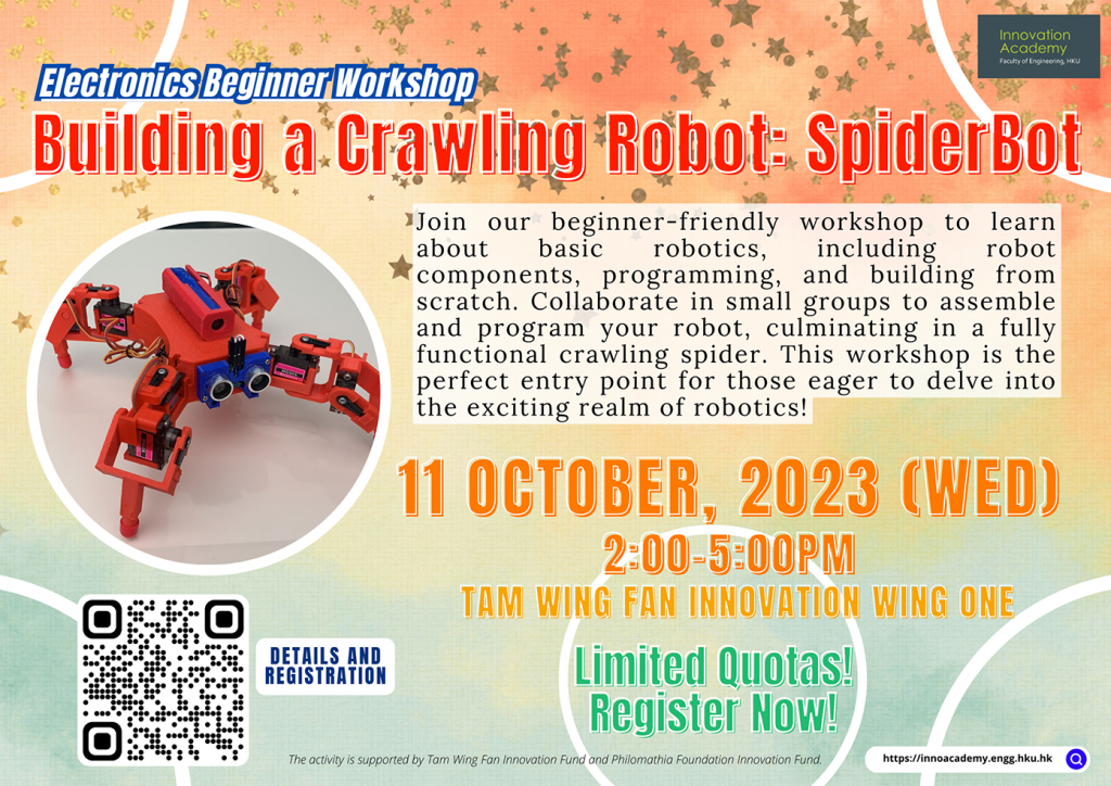 Workshop on “Building a SpiderBot” – Innovation Academy