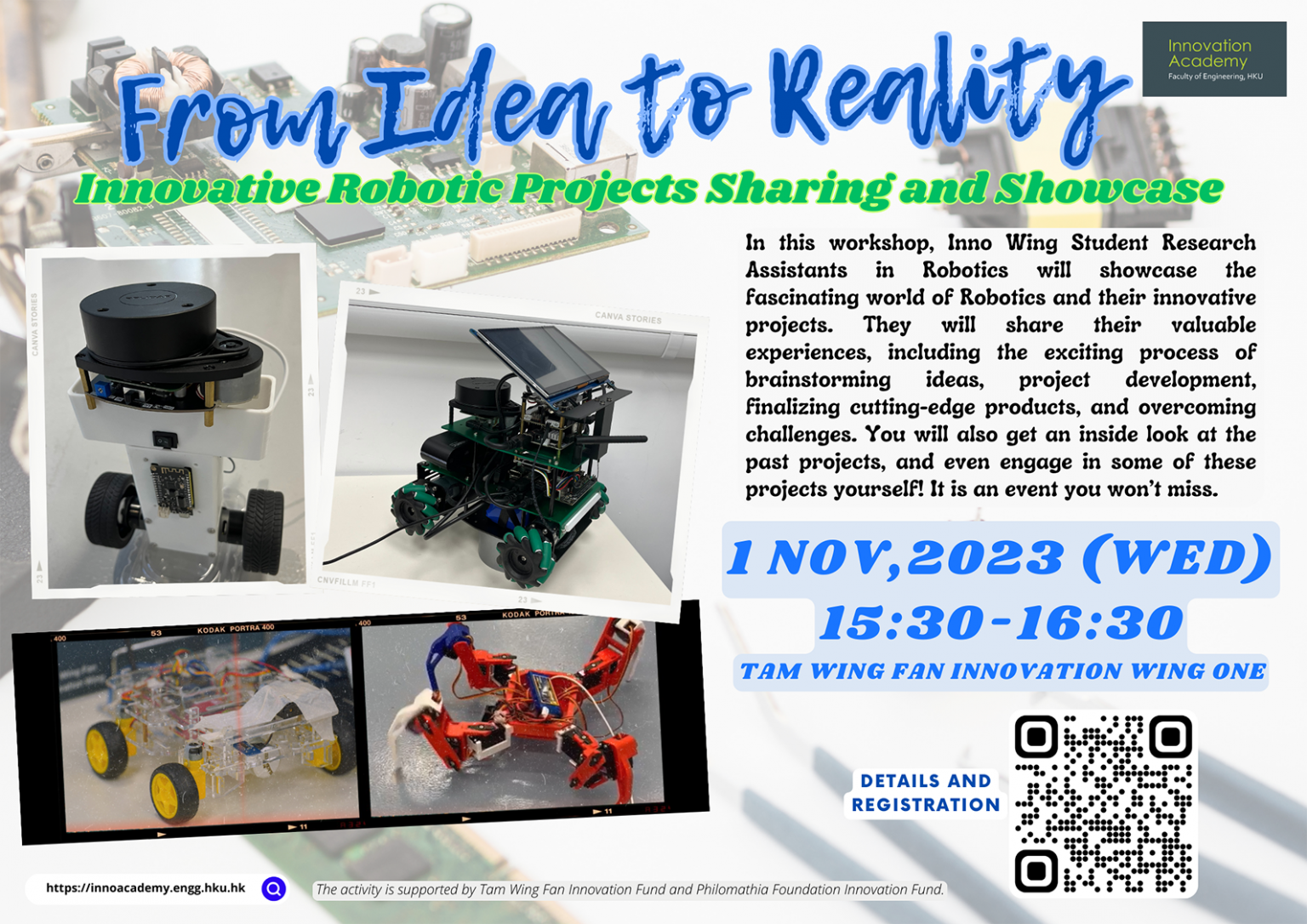 Robotic Project Showcase: From Idea to Reality – Innovation Academy