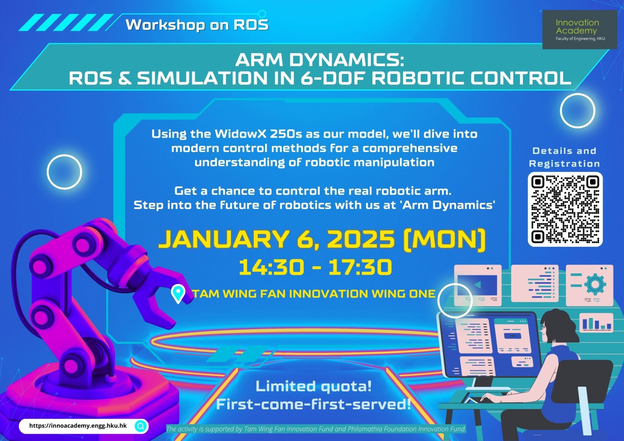 Arm Dynamics: ROS & Simulation in 6-DOF Robotic Control – Innovation Academy